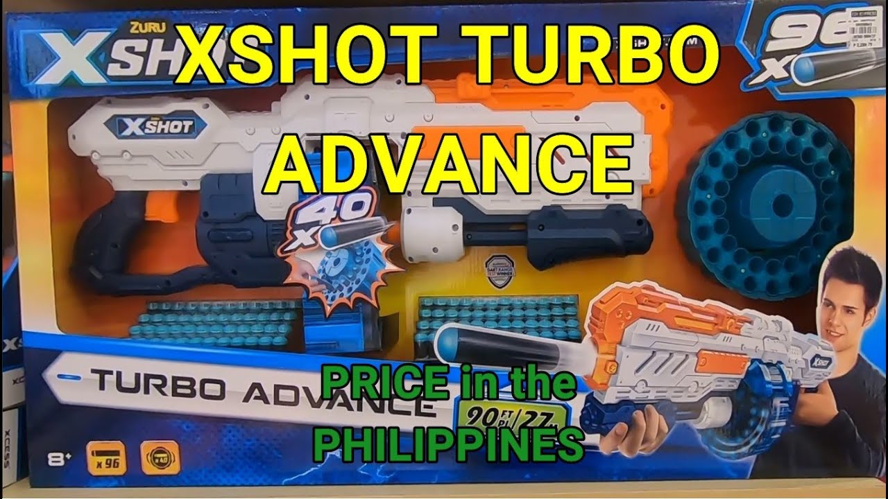 XSHOT TURBO ADVANCE + PRICE IN THE PHILIPPINES - YouTube