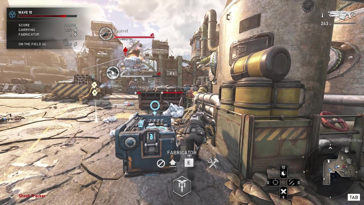 Gears 5 Master Boss Rush (3-man) on Dam as Demolitions/Gunner/Jack ...