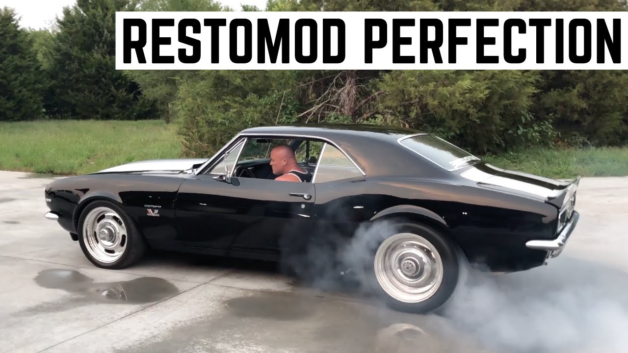 Driving The PERFECT 67 Chevy Camaro Plus A Trunk Or Treat - YouTube