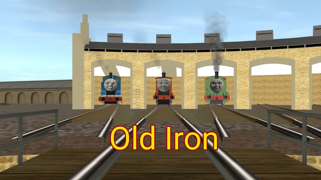 Old Iron Scene Remake ( Trainz 2009 ) - YouTube