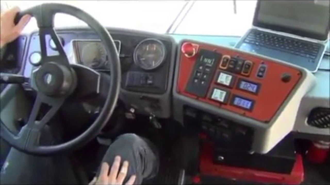 All Electric BlueBird School Bus built in 2014 by Edward Monfort. - YouTube