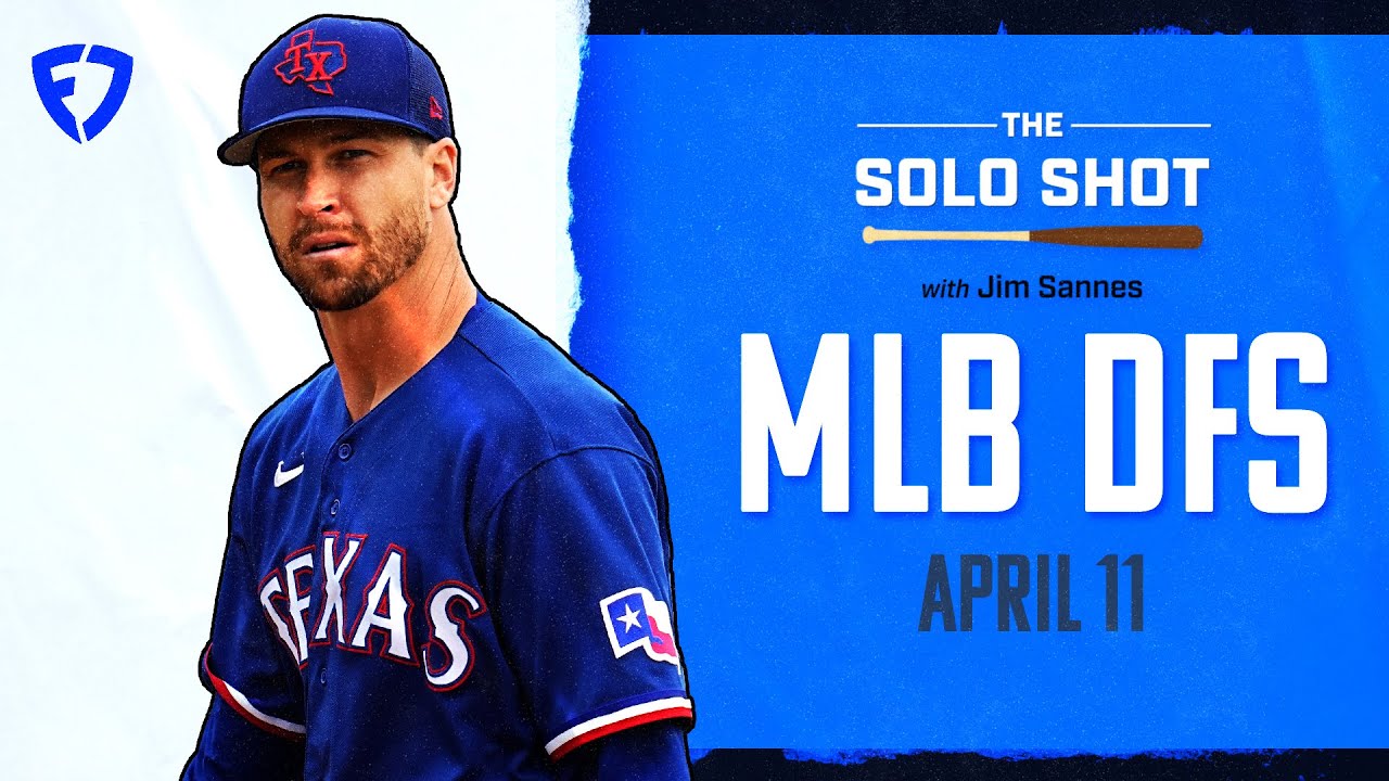 MLB DFS Ace Pitchers Return for Tuesday Slate | Solo Shot - April 11 ...