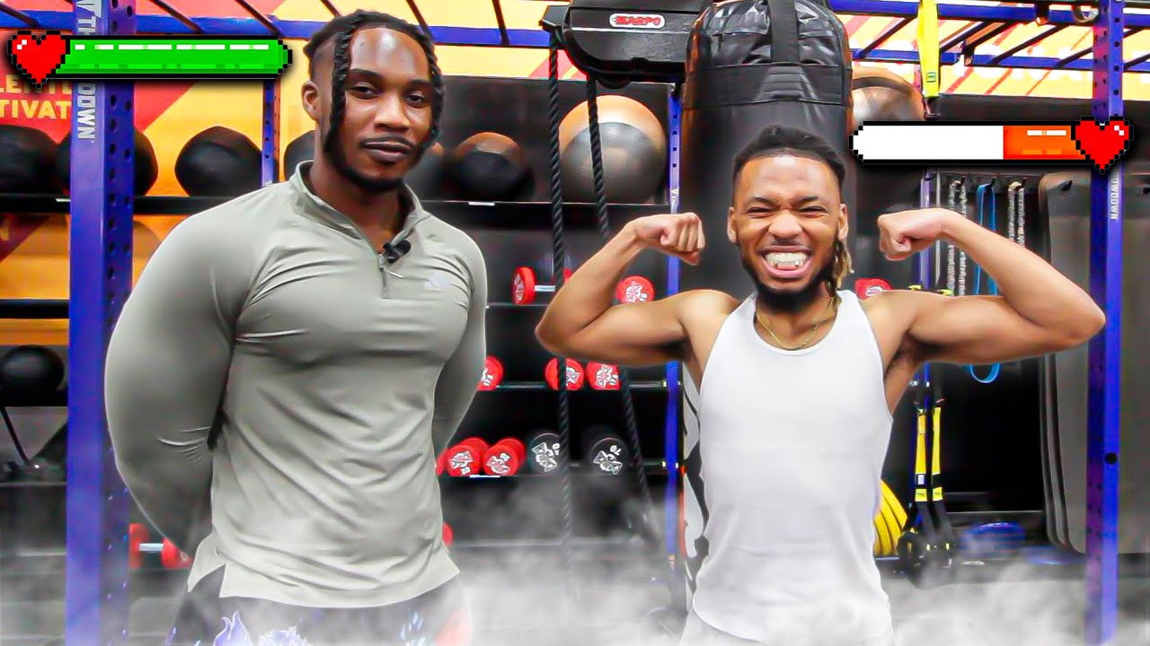 I TRAINED WITH A PROFESSIONAL BODYBUILDER... - YouTube