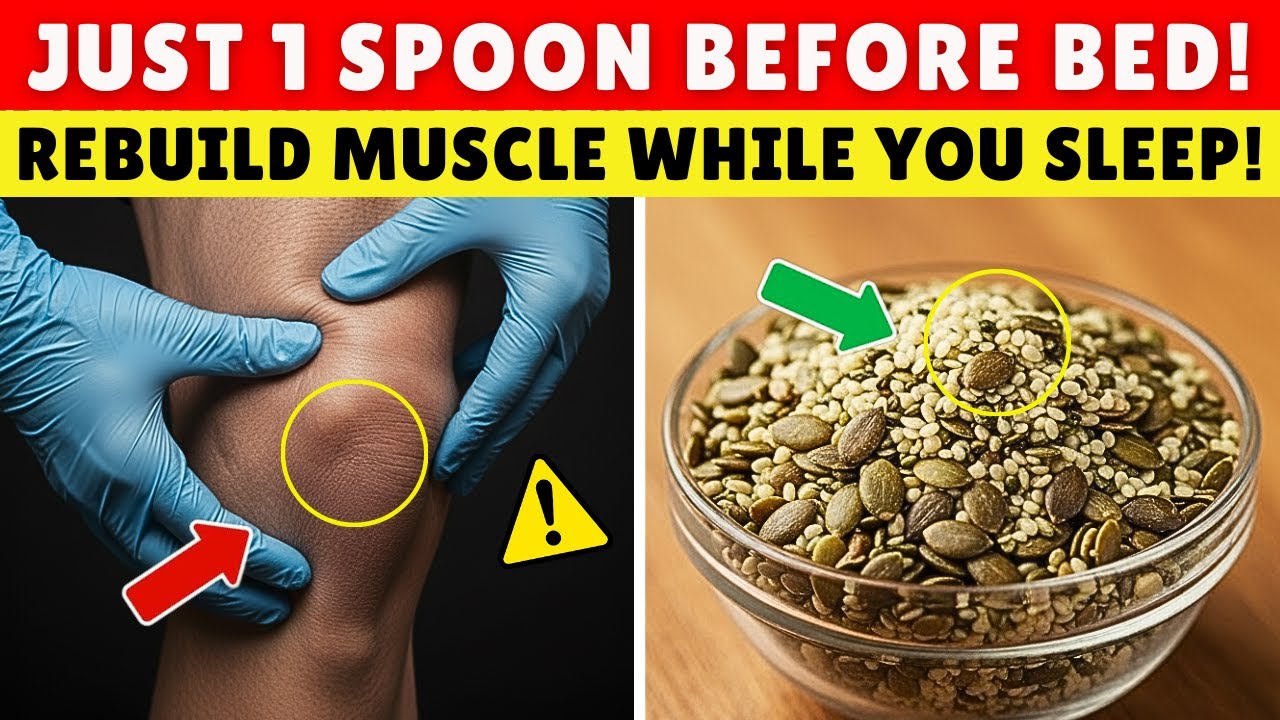 5 Tiny Seeds That Build MORE Muscle Than Eggs After 70 | Senior Health ...