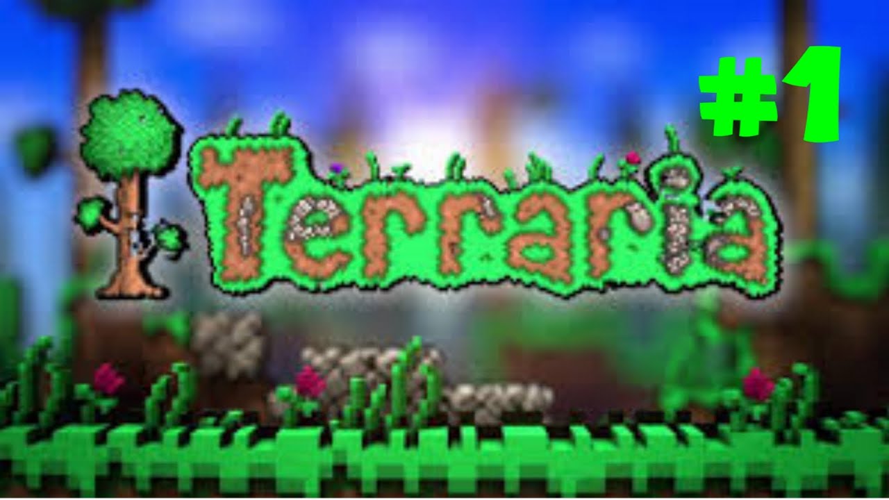 TERRARIA BASICS & THE LEGENDARY WOODEN SWORD - Terraria Ep.1 - YouTube