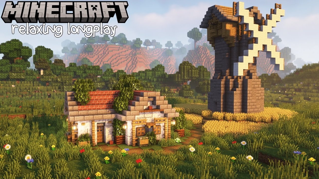 Cottagecore Farmhouse - Minecraft Relaxing Longplay 1.20 (No Commentary ...