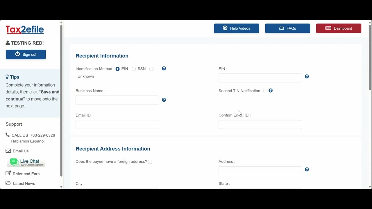 Step-by-Step 1099-NEC E-Filing Instructions | Quick & Easy Guide - YouTube