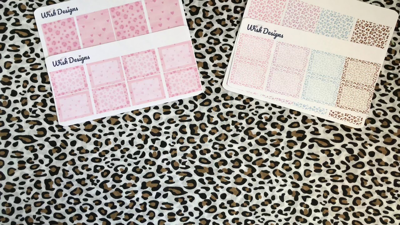 WISH DESIGNS - stickers & die cuts extravaganza! - YouTube