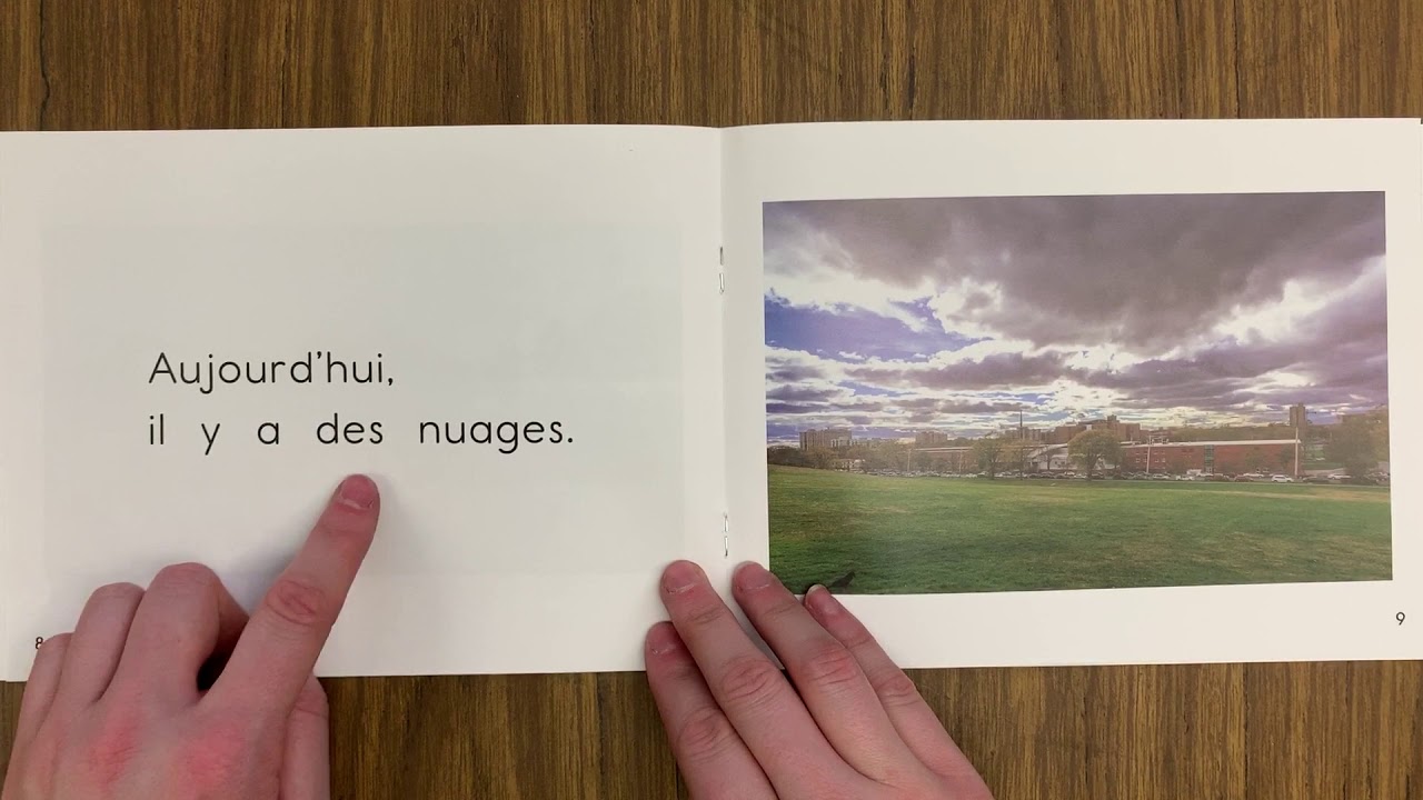 La météo - French home reading - YouTube