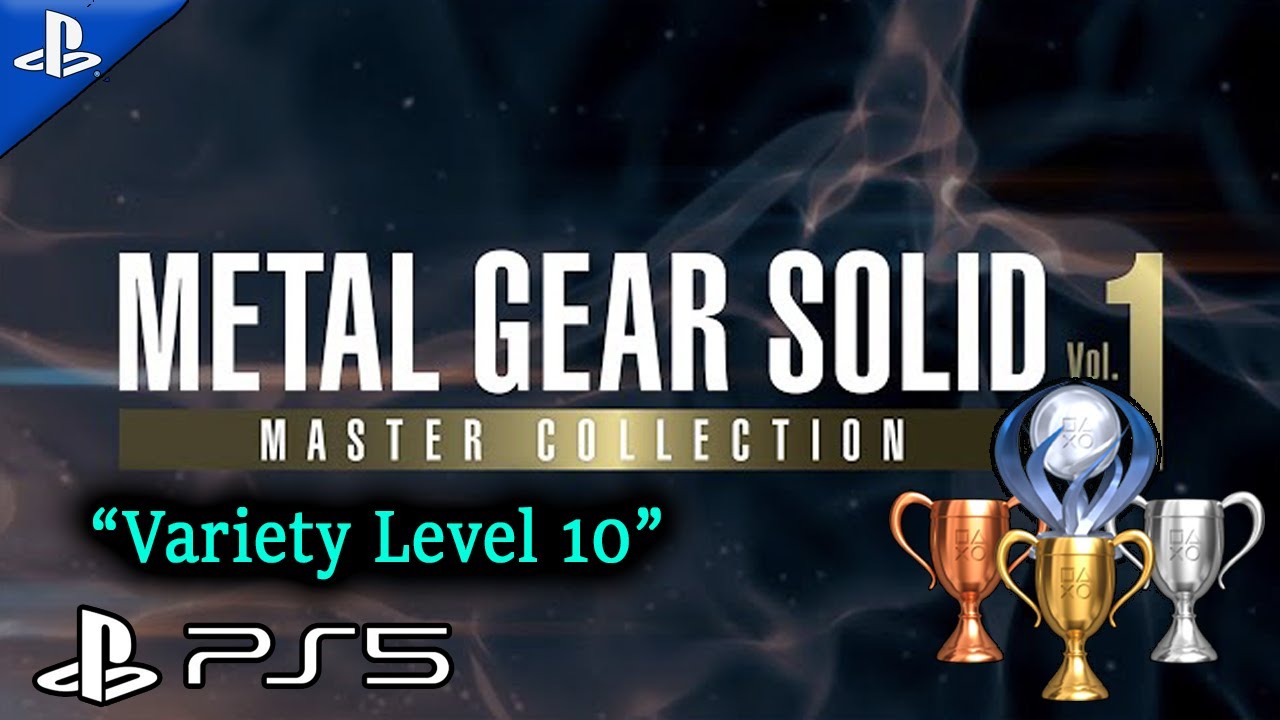 Metal Gear Solid: Variety Level 10 #msg #trofeo #variety #level10# ...