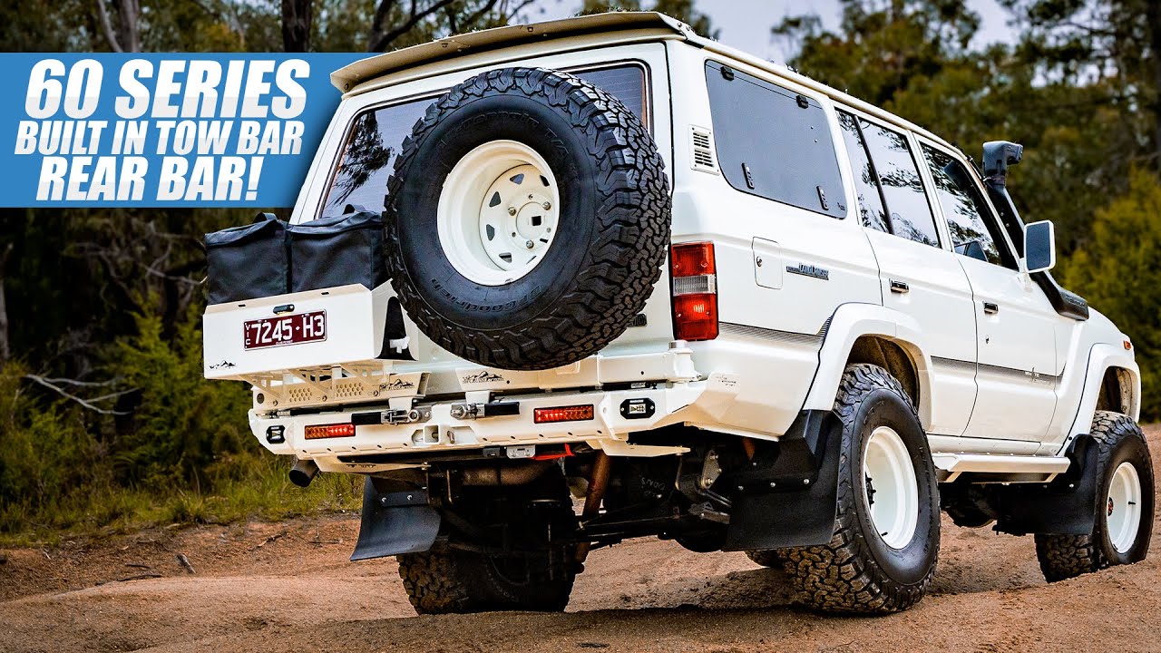 The BEST 60 Series Rear Bar! Fully Rated Tow Bar Built In AUSTRALIA ...