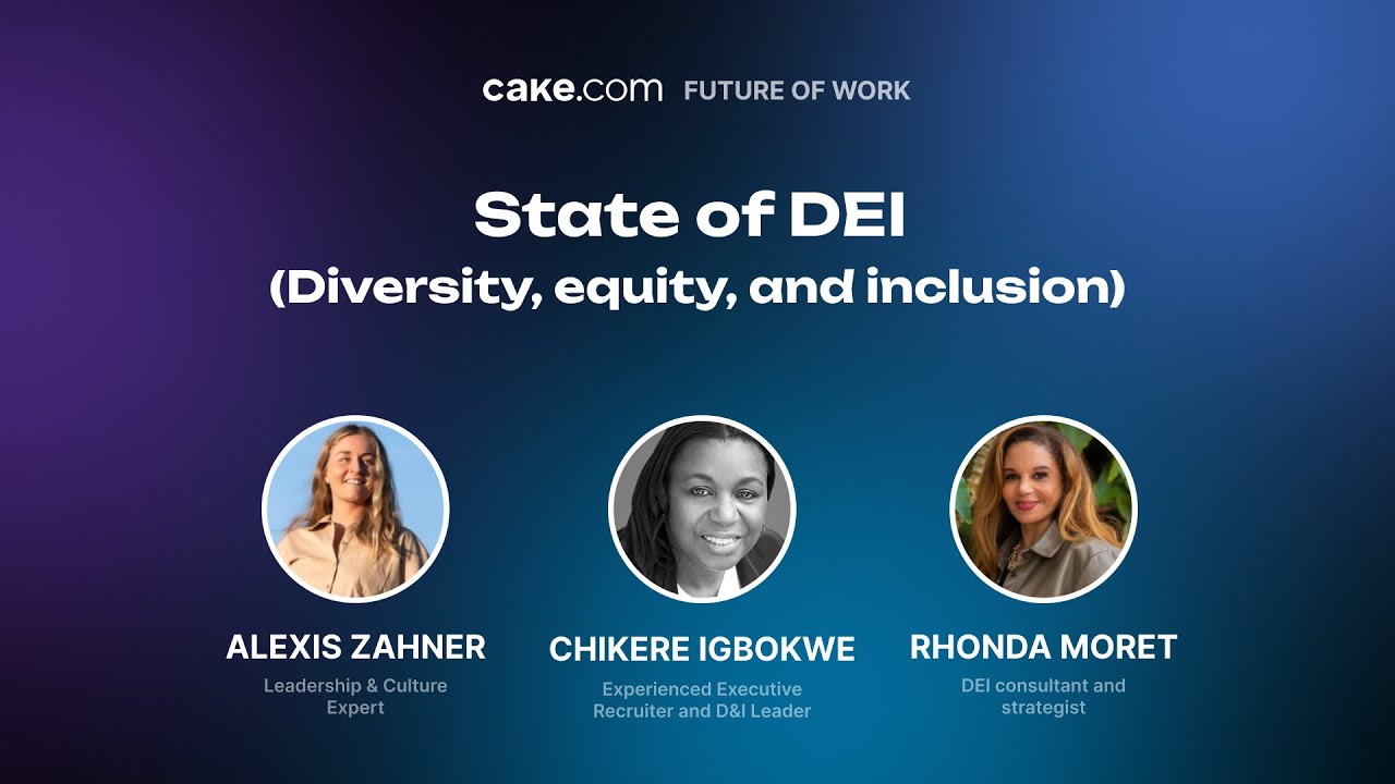 The State of DEI | FUTURE OF WORK TALKS | EP 03 - YouTube