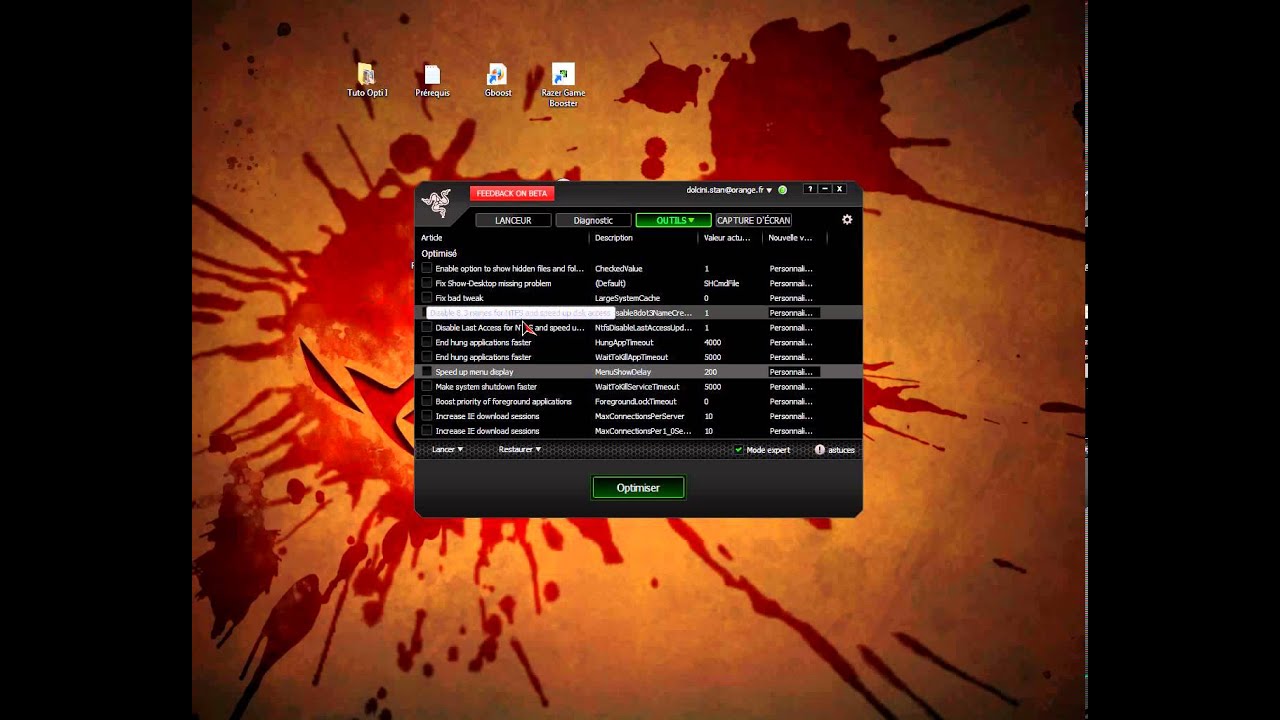 [Tuto] Optimisation Première Partie Game Booster + Gboost - YouTube
