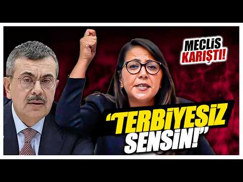 Sera Kadıgil Milli Eğitim Bakanını Pişman Etti! “Terbiyesiz Sensin!”