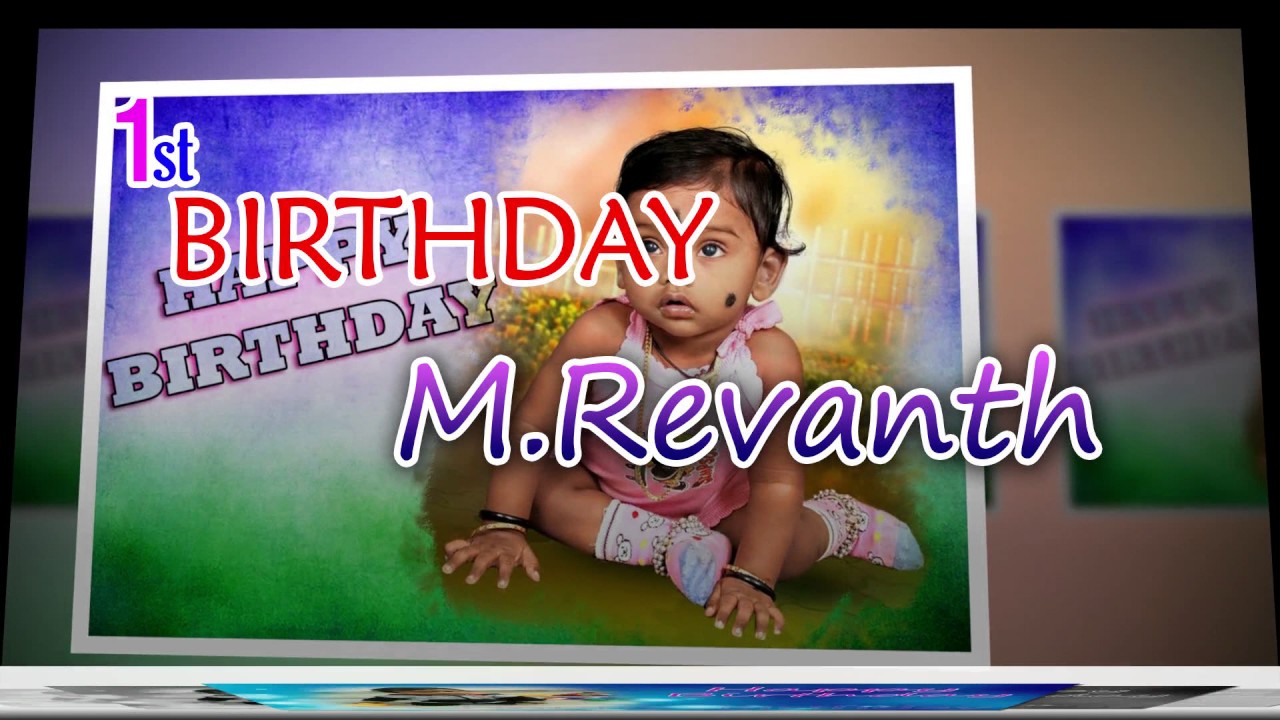Happy birthday revanth - YouTube
