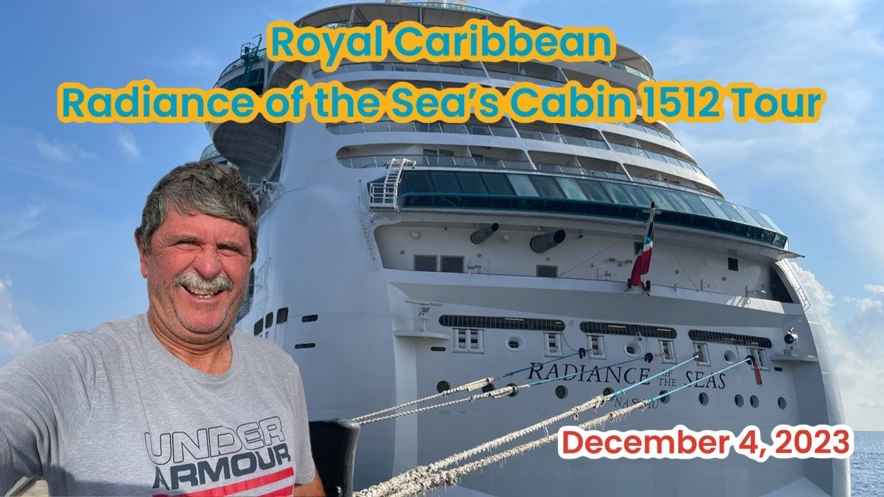 Royal Caribbean Radiance of the Sea's Cabin 1512 Tour - YouTube