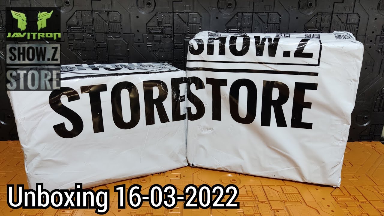 Unboxing de transformers 16-03-2022 de la tienda Show.z store por ...