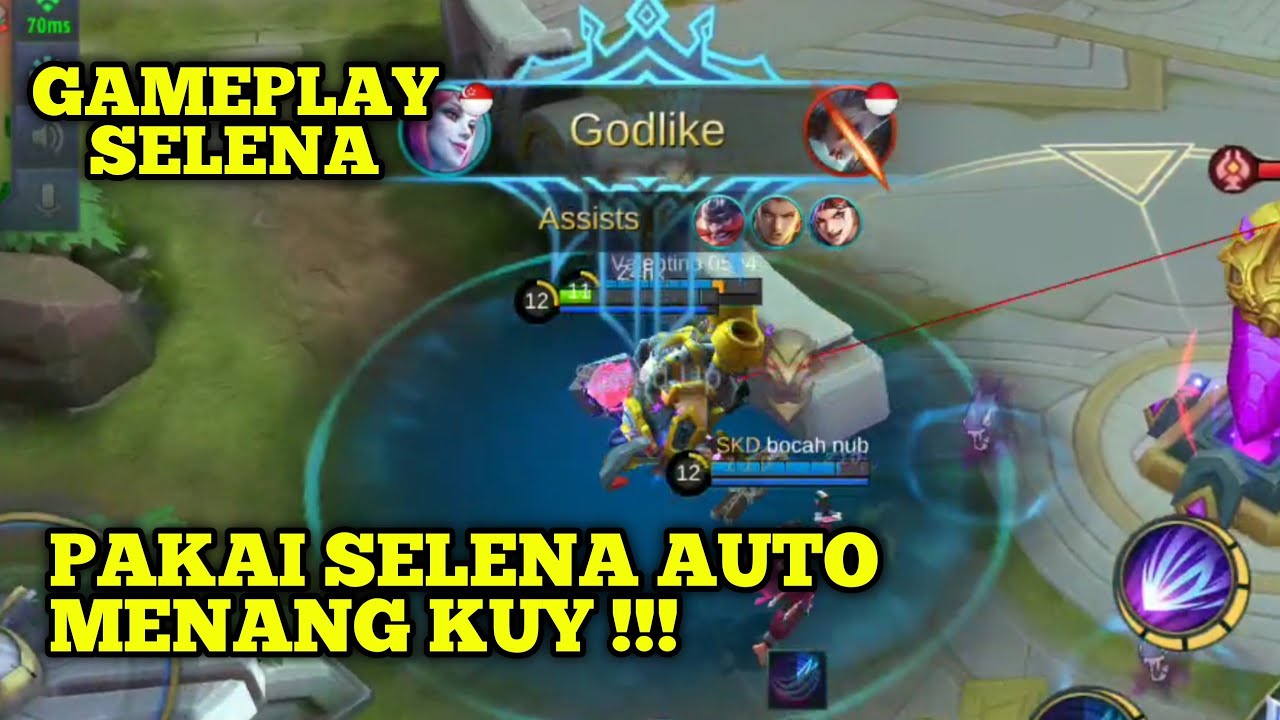 GAMEPLAY SELENA ! PAKAI HERO INI AUTO MENANG LURRR | MOBILE LEGEND BANG ...