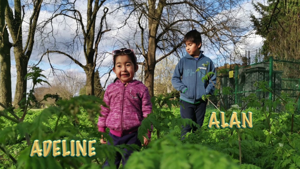 Alan y Adeline tomando sol - YouTube