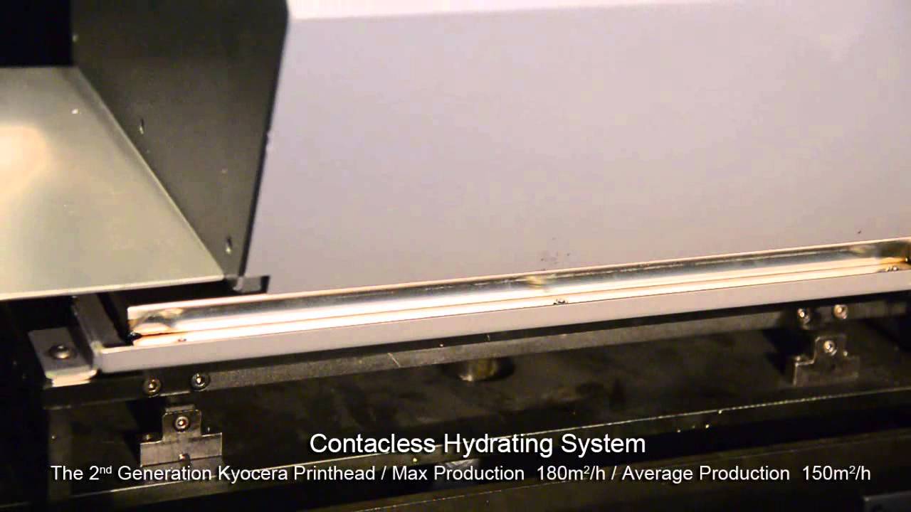 Homer HM1800 K8 Kyocera Printhead based Industrial Digital Textile ...