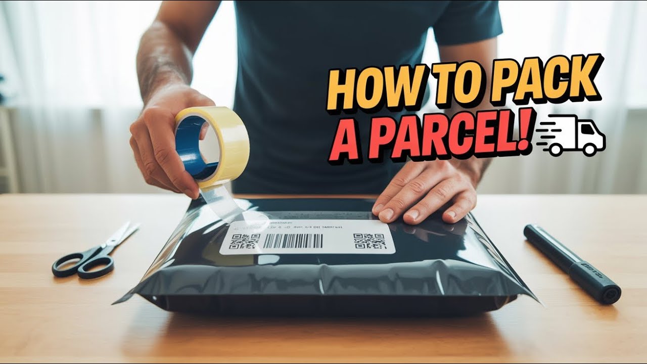 How To Pack A Parcel - YouTube