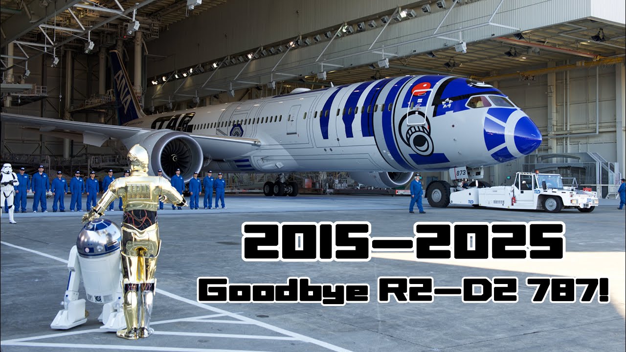 The End Of The ANA R2-D2 787! - YouTube