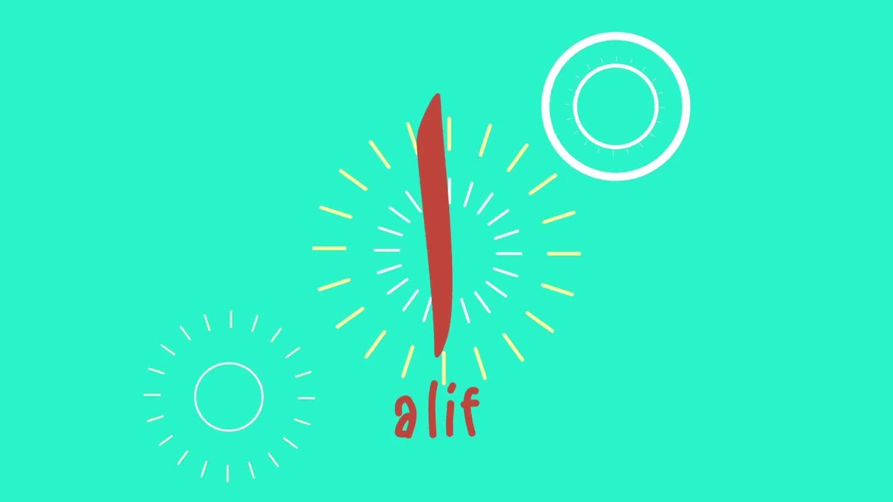 Belajar Huruf Hijaiyyah | Mengenal Huruf ALIF | Kartun Anak Muslim ...