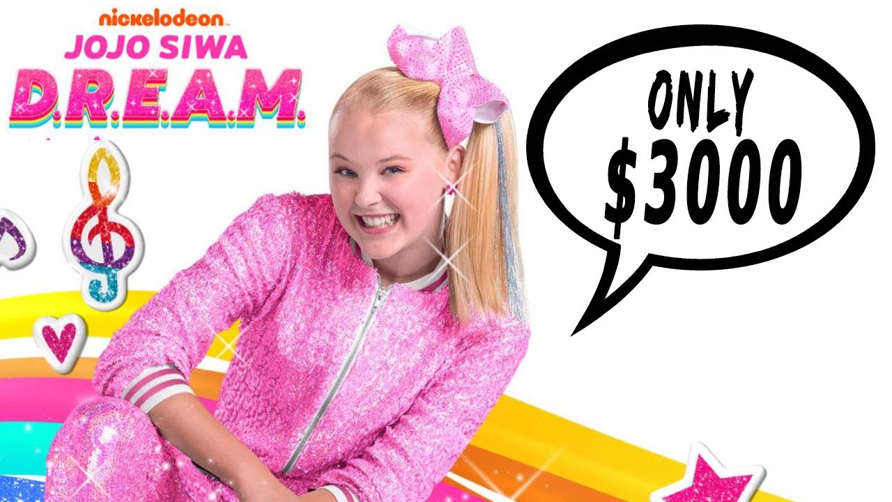 Jojo Siwa is Charging $3000 for Vip Tour Tickets - YouTube