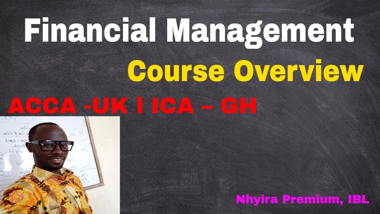 Financial Management Course Overview - YouTube