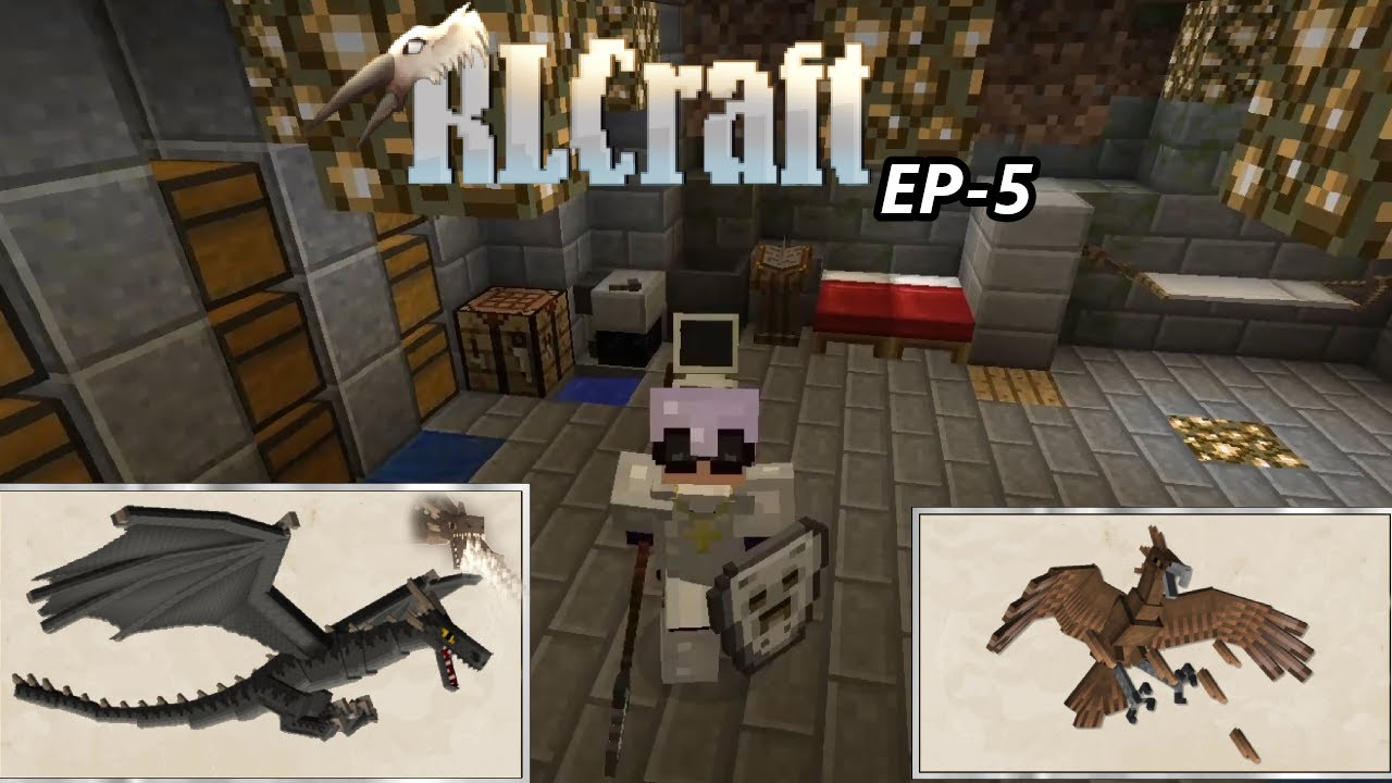 RLCraft - Ep 5 - Dragones y Aves - YouTube