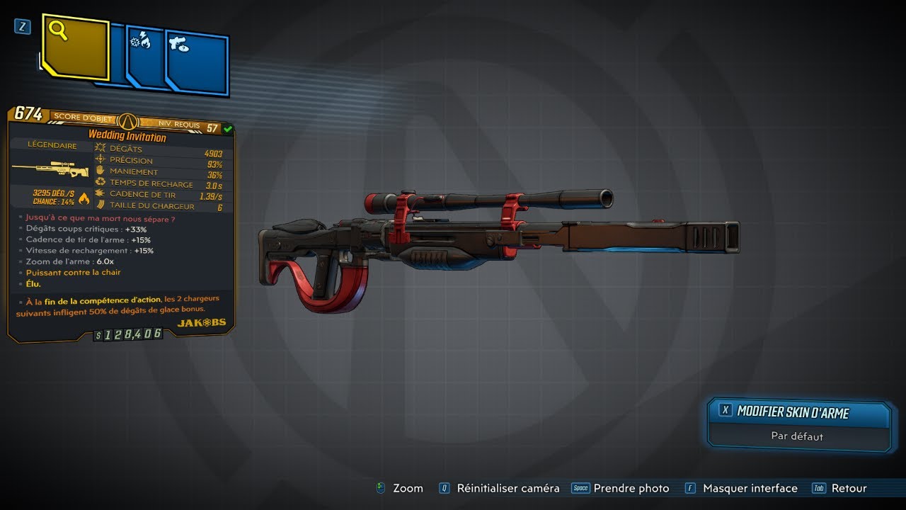 Borderlands 3 Wedding Invitation Sniper Rifle - YouTube