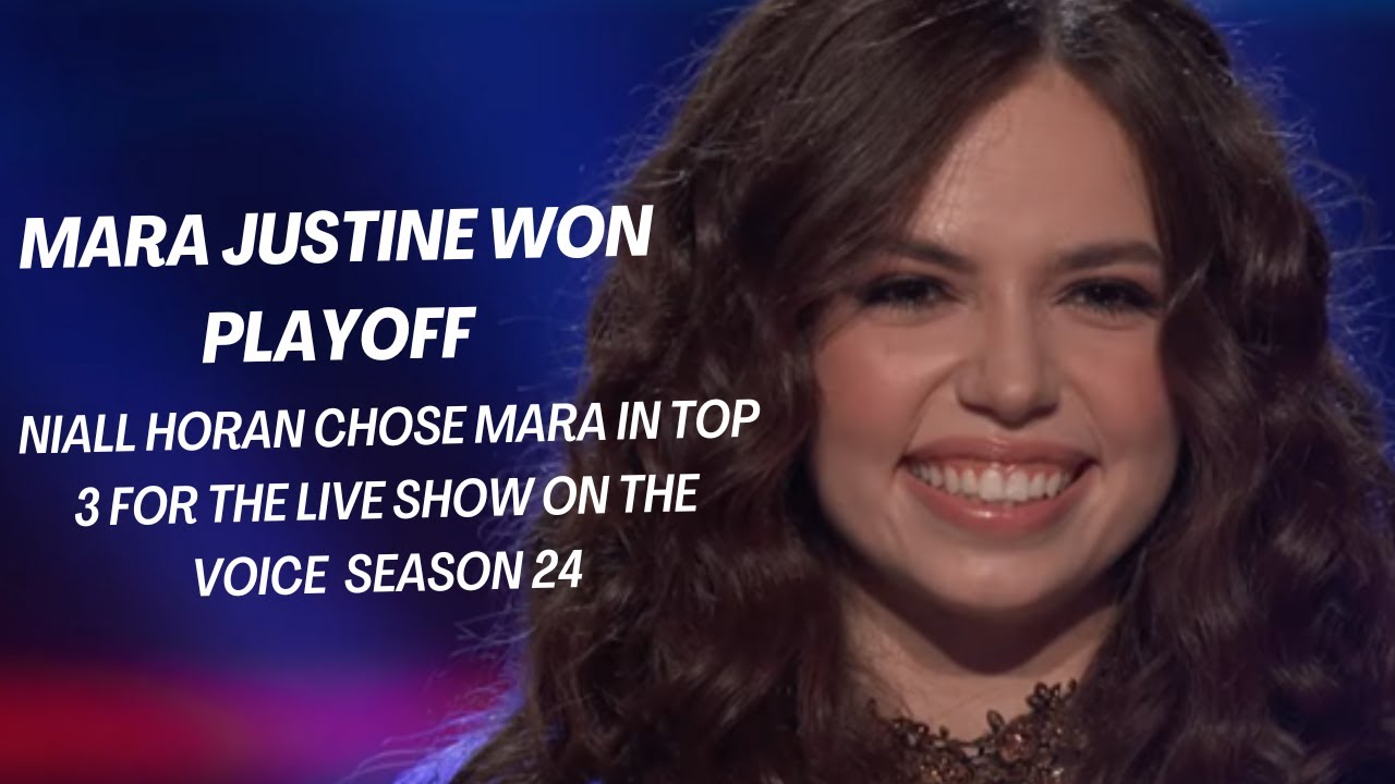 Niall Chose Mara Justine Playoff Winner! Mara Justine Makes To The Top ...