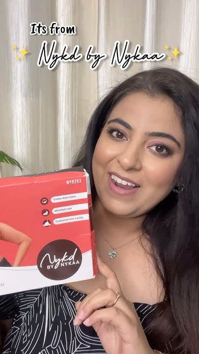 Nykd Tshirt Bra Review || best Plus Size Bra , full coverage and support Underwire bra - YouTube