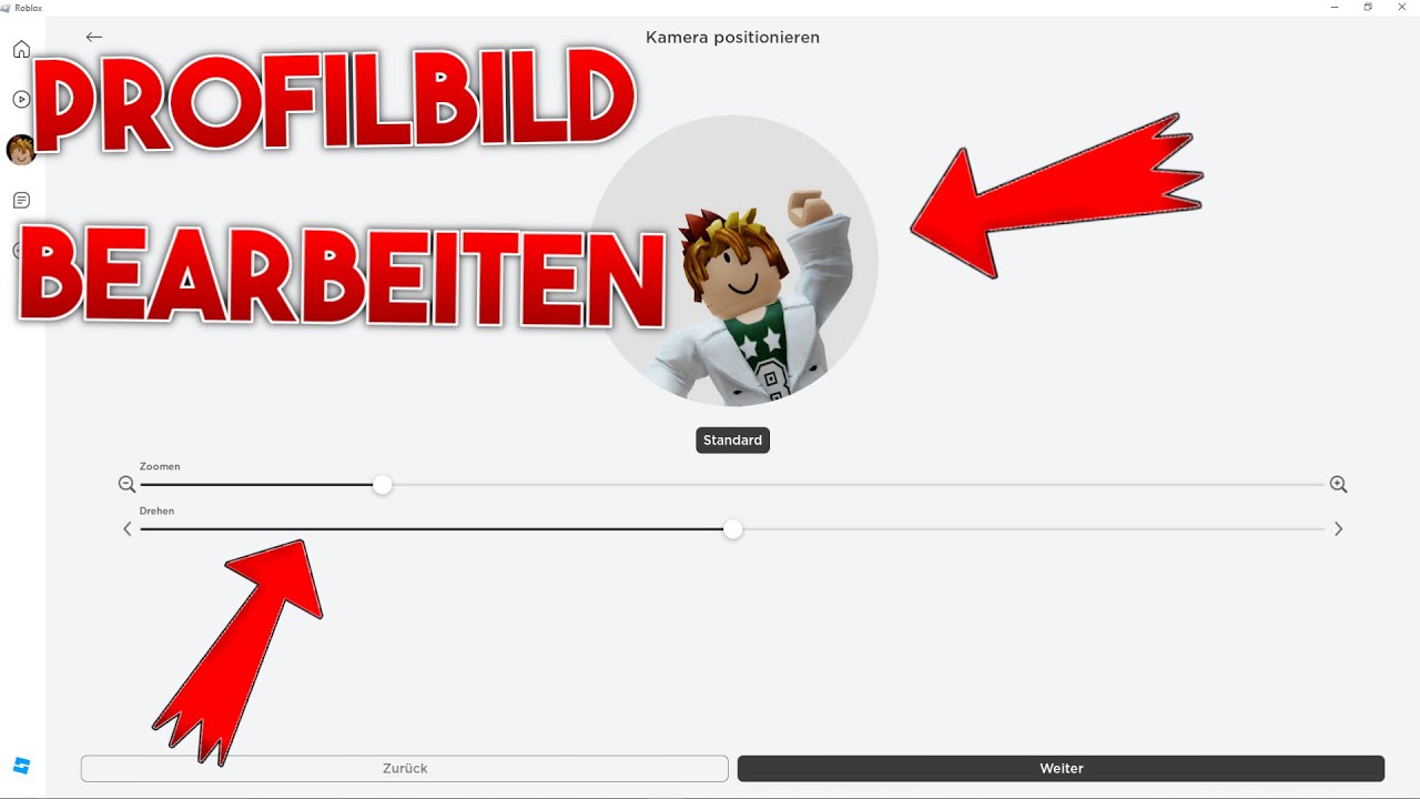 Roblox: PROFILBILD bearbeiten und POSE auswählen | SABO - YouTube