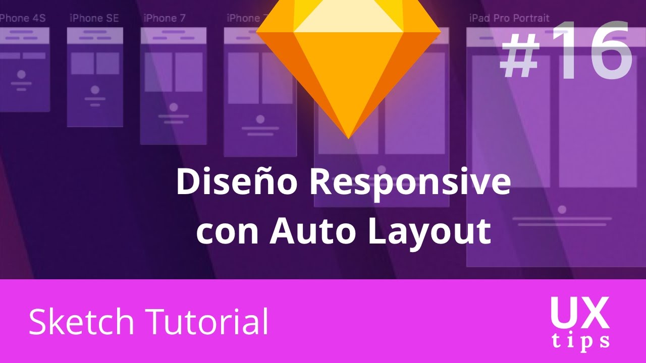 Sketch App Tutorial - #16 Diseño Web Responsive con Auto Layout - YouTube