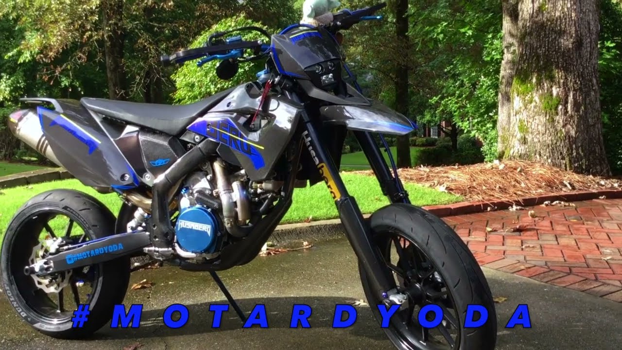 ALL CARBON HUSABERG FS570 2011 - YouTube