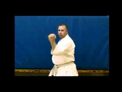 karate moves basic block punch - YouTube