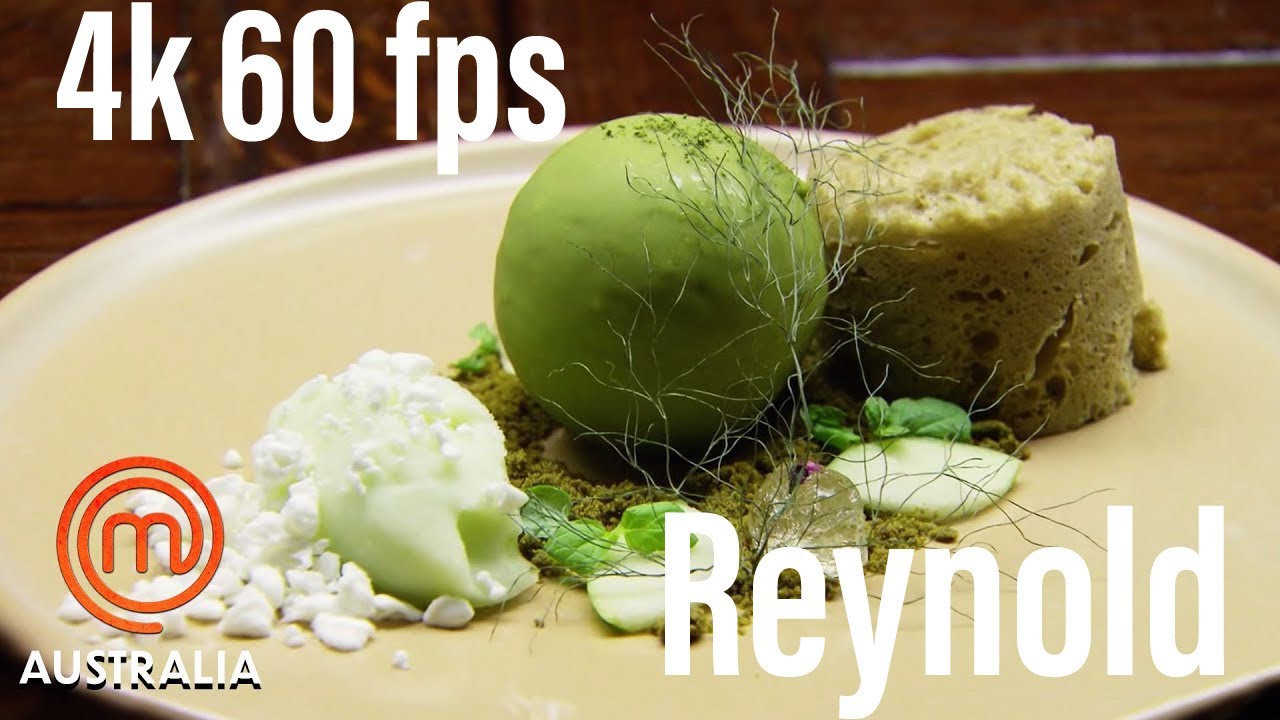 4k 60 fps Reynold Poernomo Best Desserts MasterChef Australia Colomba ...