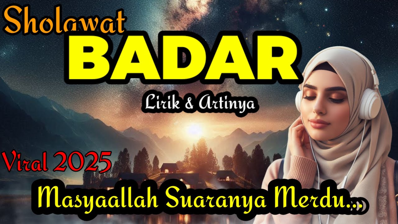 Sholawat Nabi Terbaru 2025 || Sholawat Badar Cover Nasihah - YouTube