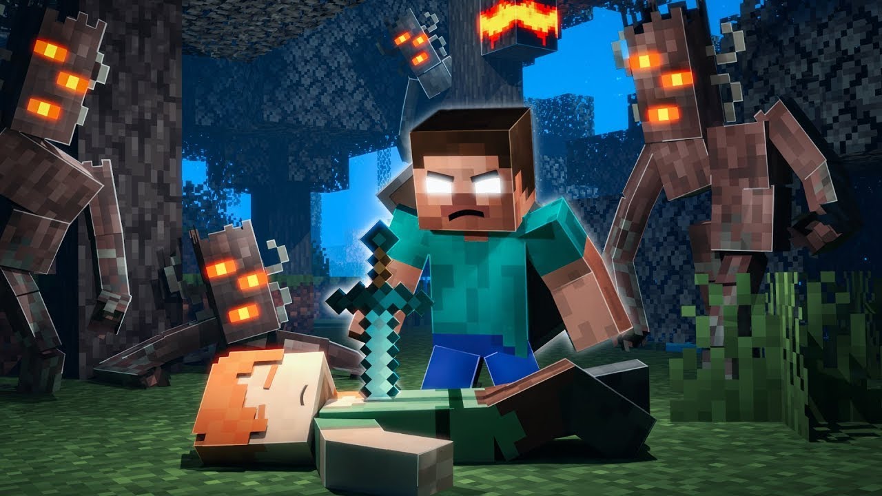 Creaking Attack - Steve Saves Alex | Minecraft Animation - YouTube
