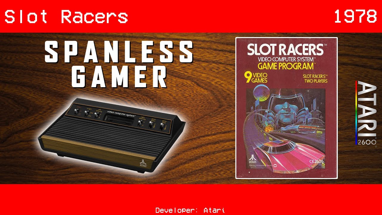 A033 - Slot Racers: The dirtiest game yet - Atari 2600 - YouTube