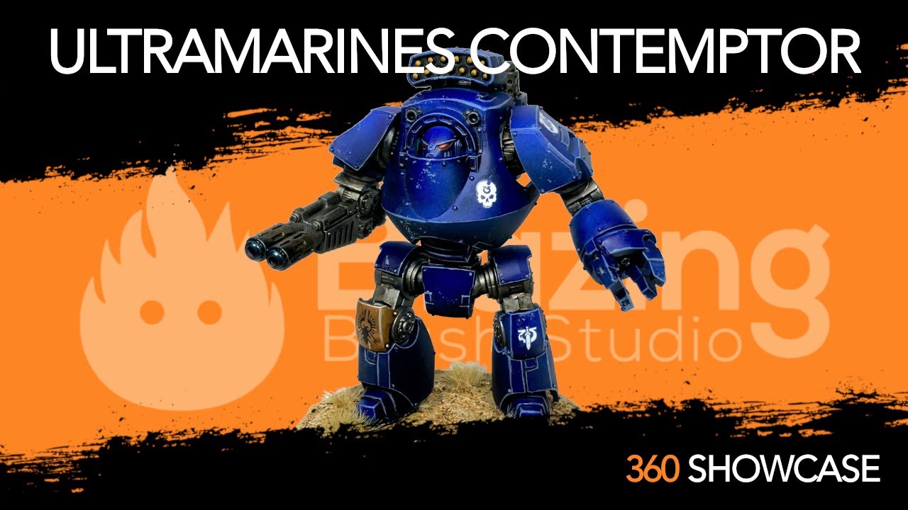 Ultramarines Contemptor | Warhammer 40k | Space Marines - 360 Showcase ...