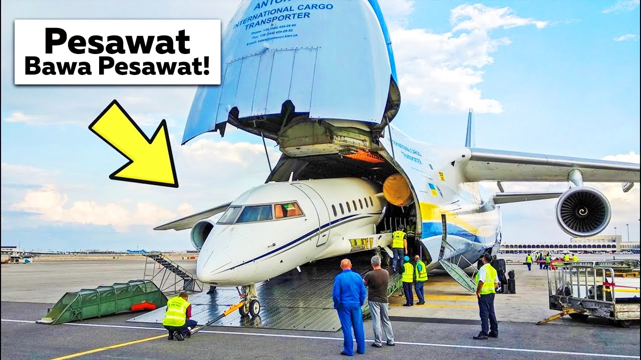 Inilah Pesawat Kargo Paling Besar yang Bisa Membawa Helikopter dan ...