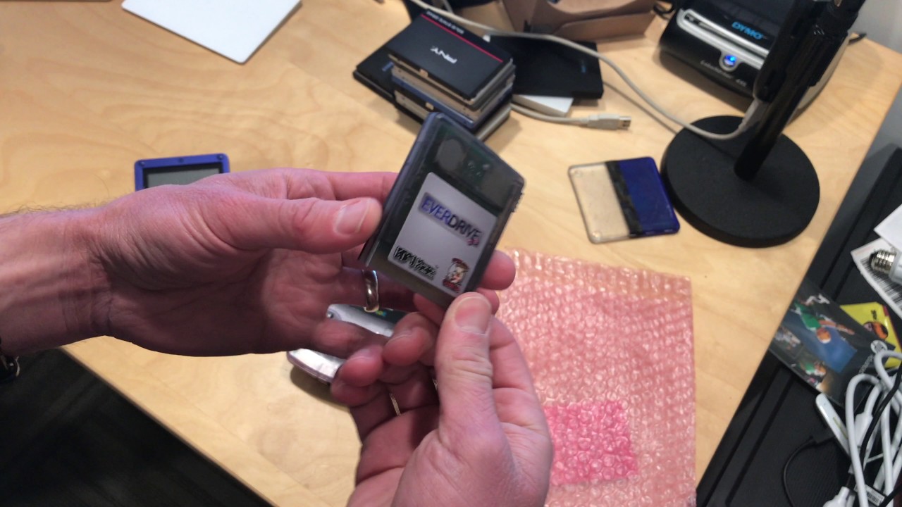 Everdrive GB and Everdrive GBA X5 Flash Cartridges Unboxing - YouTube