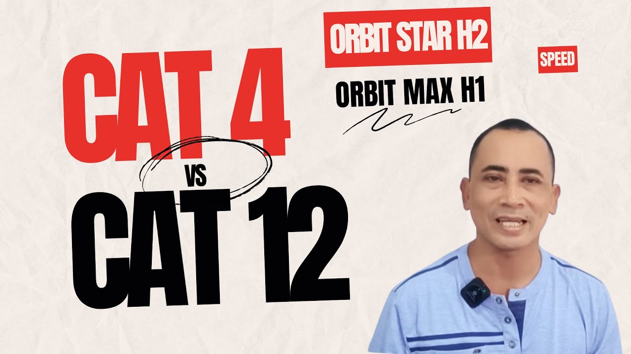ROUTER 4G CAT 4 VS CAT 12-ORBIT STAR H2 VS ORBIT MAX H1 #routermurah ...