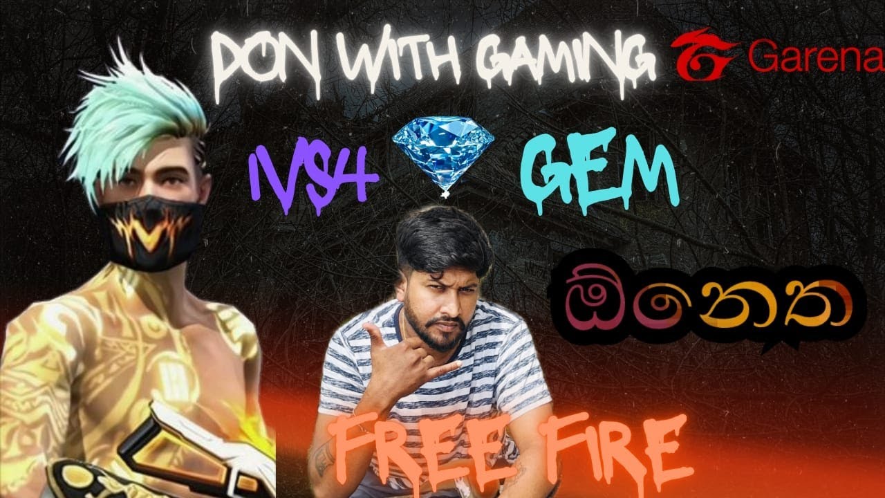 FREE FIRE SL GAME PLAY 1VS4 GEM CUSTOM (සිංහල) wara wara - YouTube