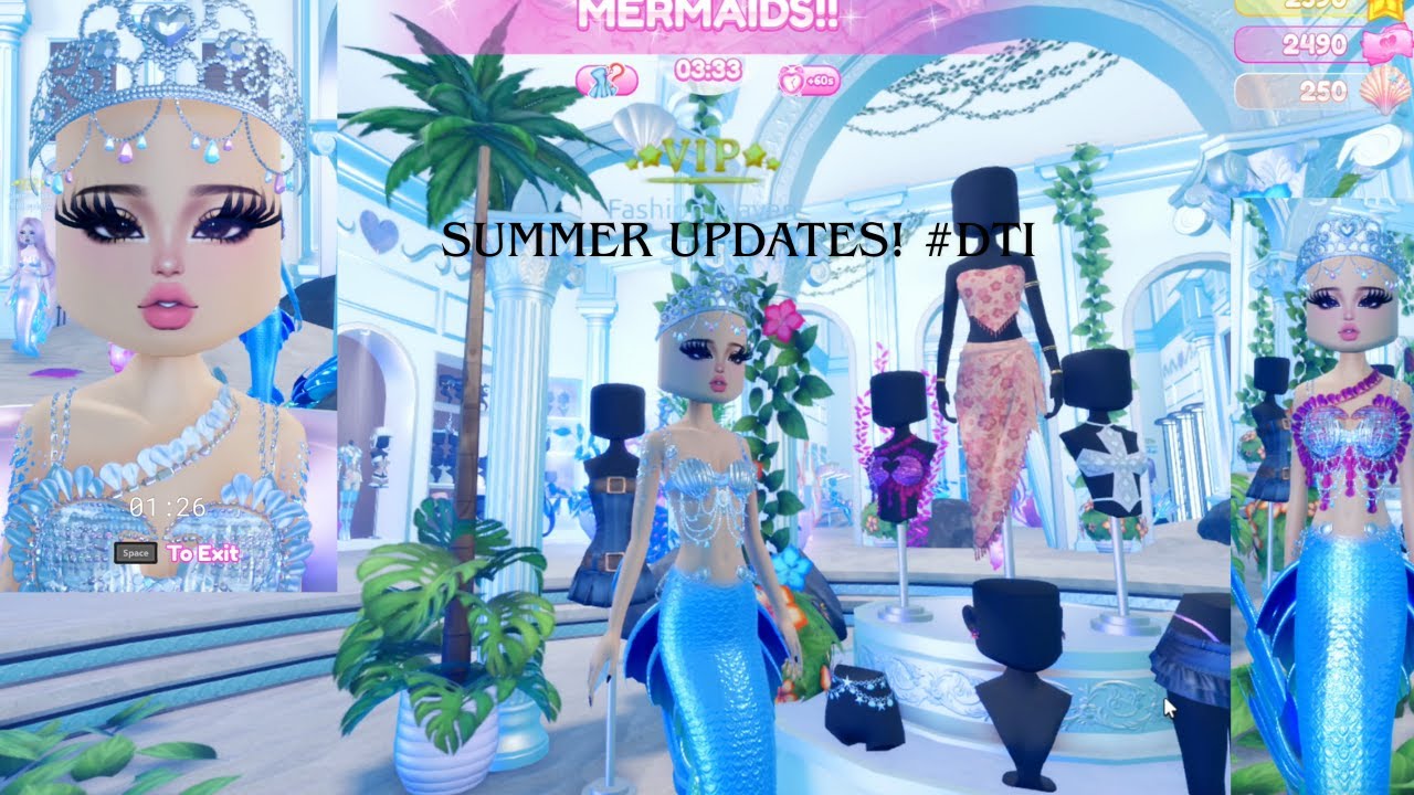 🎏💫 MERMAIDS!! VIP 2025 SUMMER #DressToImpress #dti #roblox #videos # ...