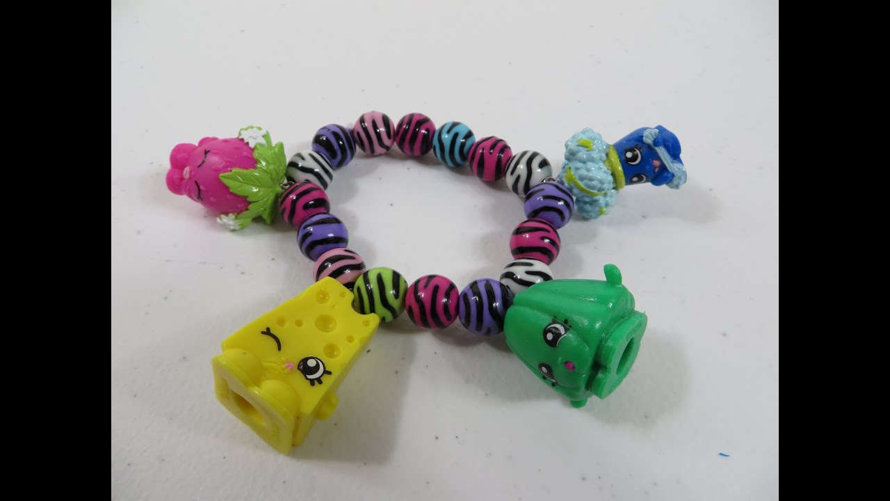 Learn How To Make Shopkins Charm Bracelet Jewelry Series Part Four ...