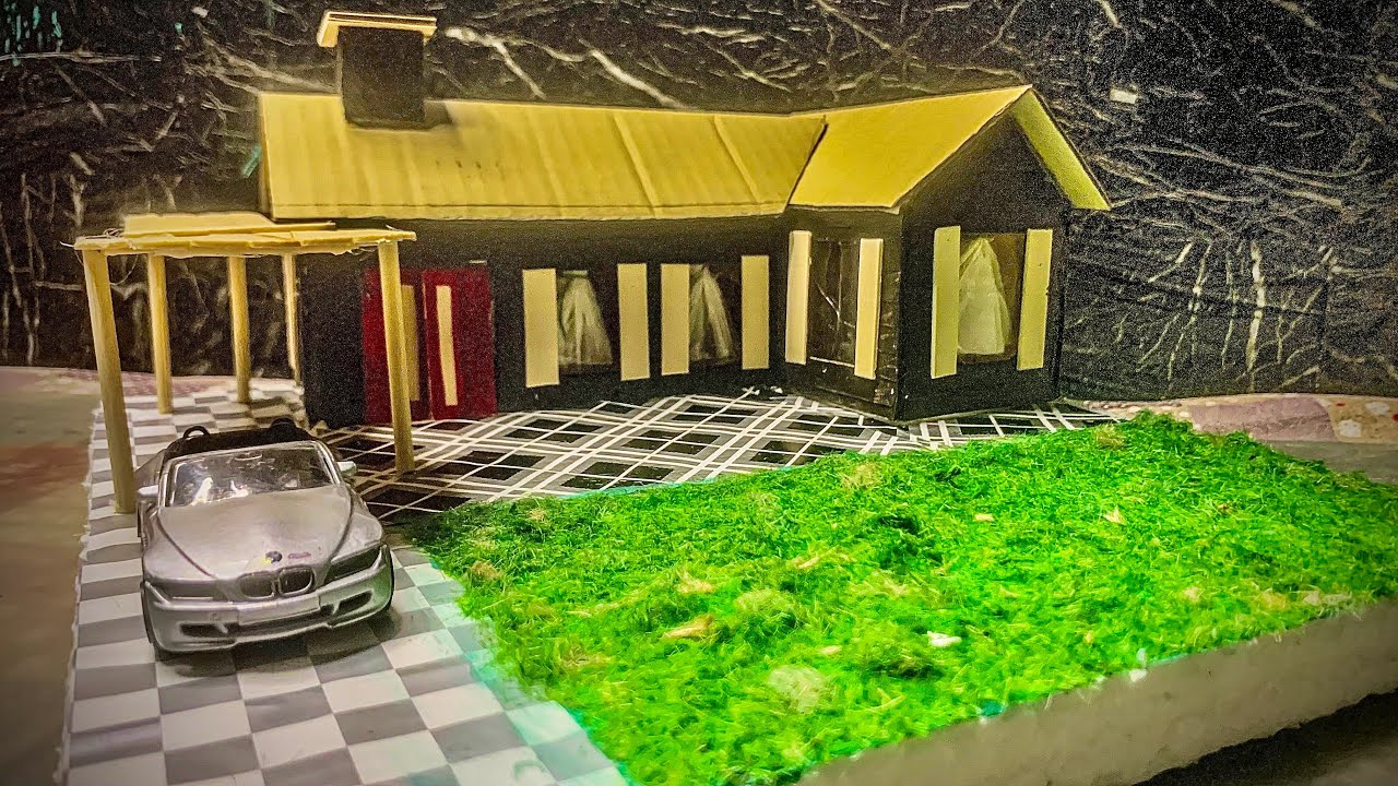 How To Make a Miniature House | Diy &Diorama | Handcraft - YouTube