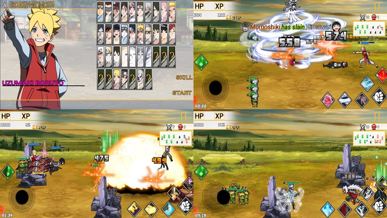 NARUTO SENKI STORM XIV - Naruto Senki Mod - YouTube